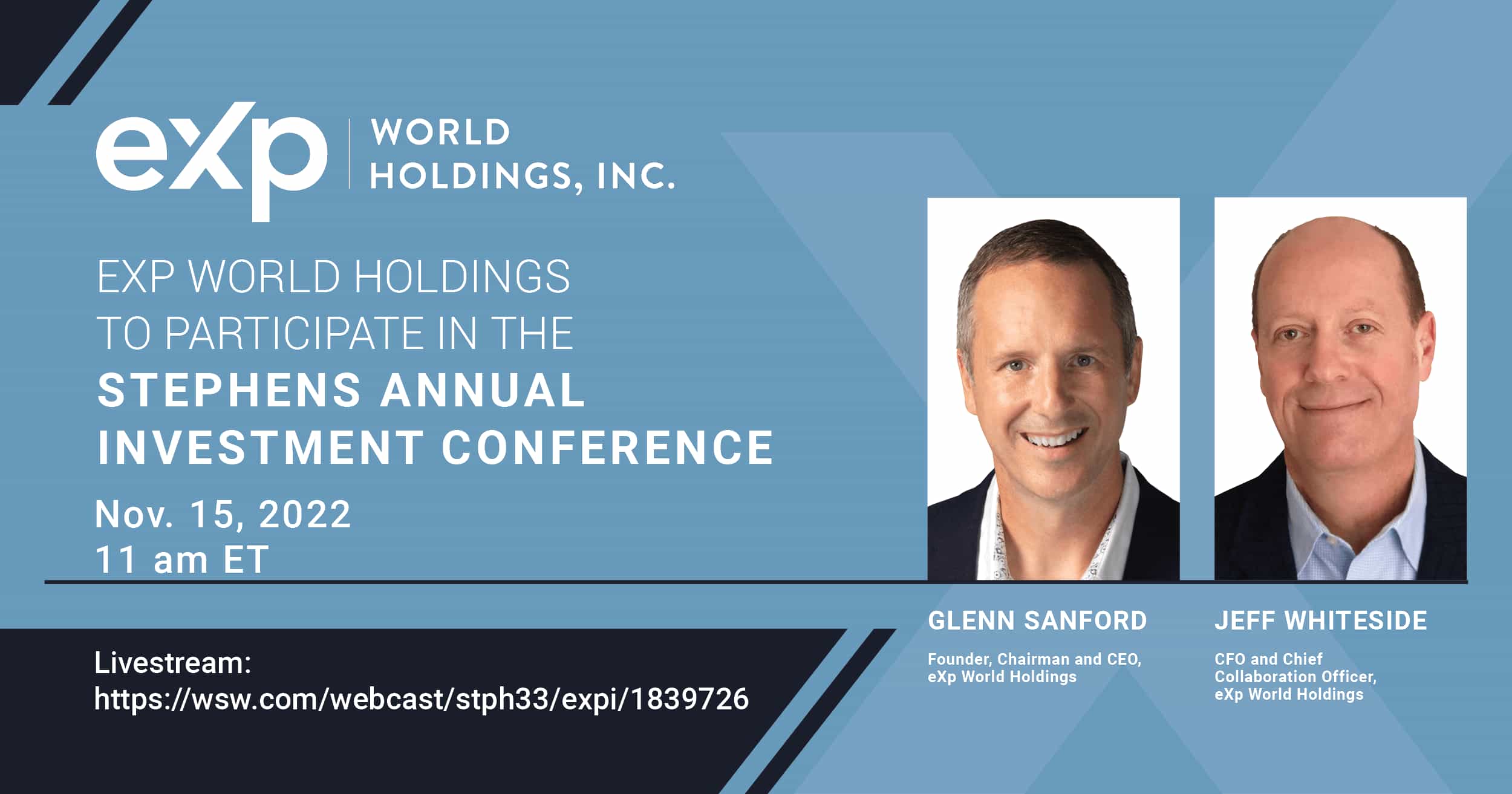 Stephens Annual Investment Conference - eXp World Holdings