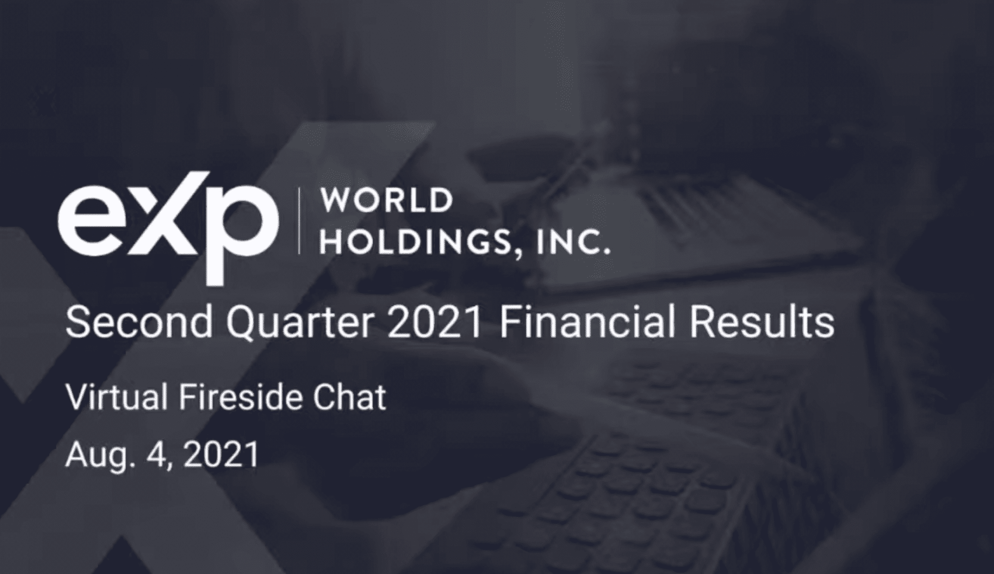 Events & Presentations - eXp World Holdings