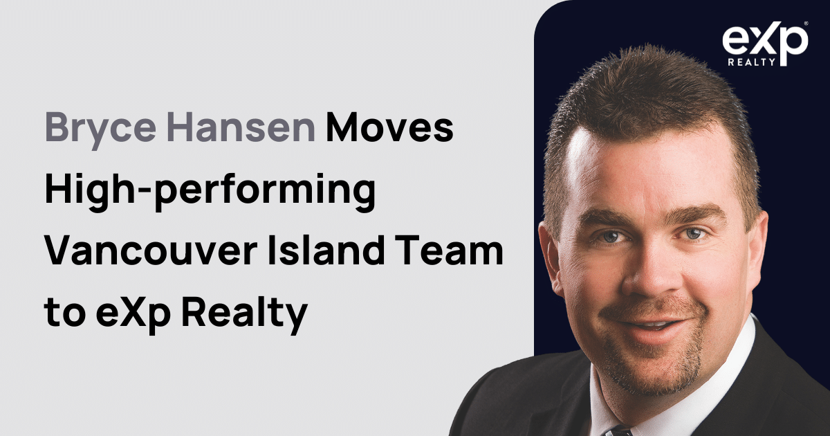 Bryce Hansen Team Joins eXp Realty, Embracing Innovative Business Model and Future Growth ...